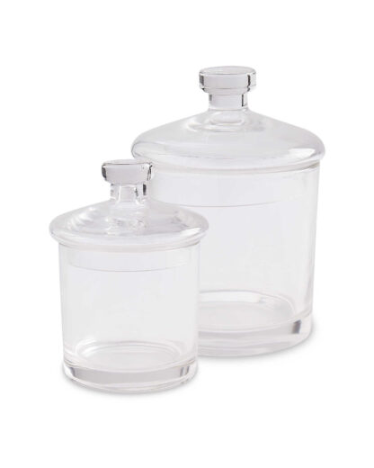 Kirkton House Glass Storage Jars – 2 pack – Nortram Retail